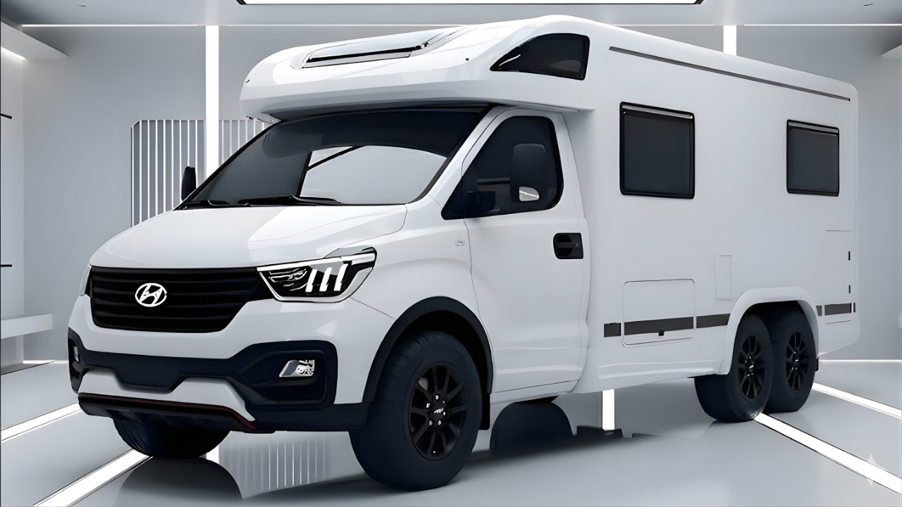 2026 Hyundai H350 Camper Revealed: Ultra-Luxury Motorhome with Smart ...