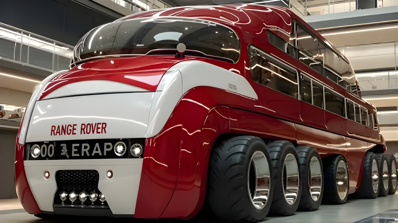 2026 Range Rover Motorhome Debuts: Hybrid Engine, Luxurious Interior ...