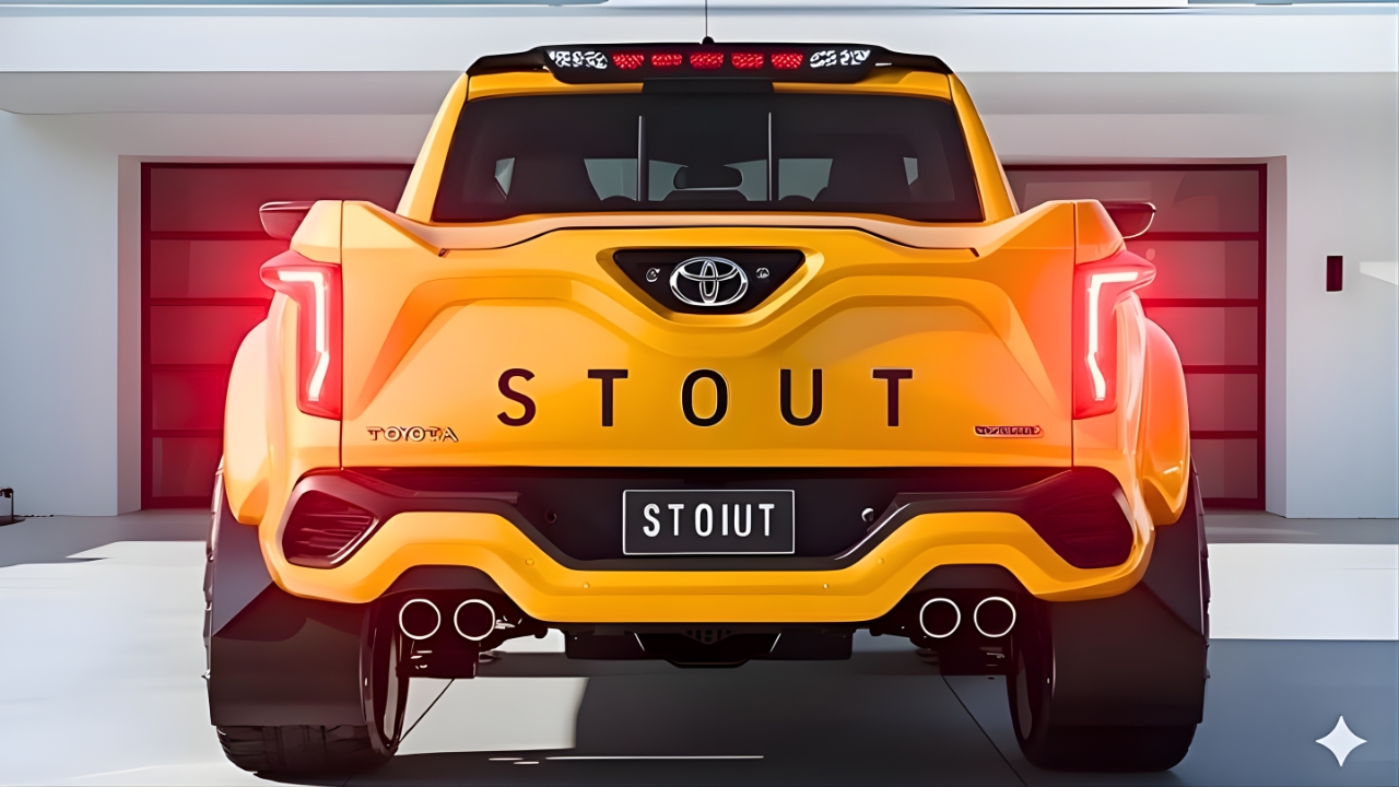 2026 Toyota Stout Pickup Launch: Aggressive Looks and Innovative ...