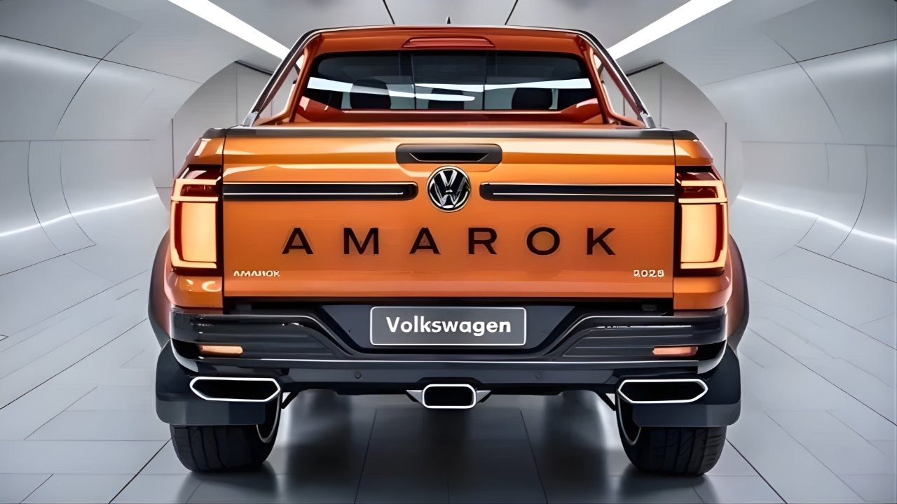 2026 Volkswagen Amarok 4Motion Revealed: Diesel V6, Premium Interior ...